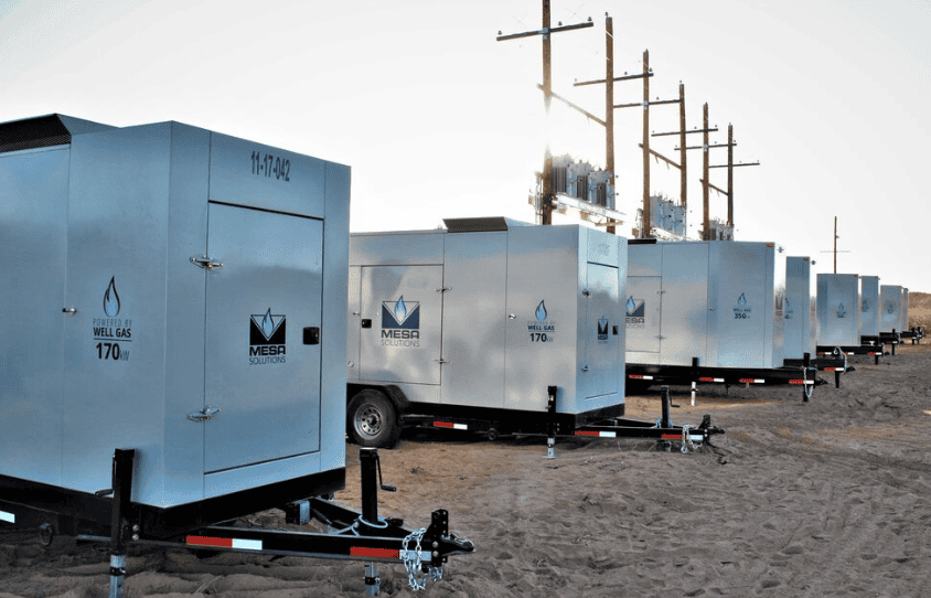 Natural Gas Generators Vs Line Power | Mesa Power Solutions